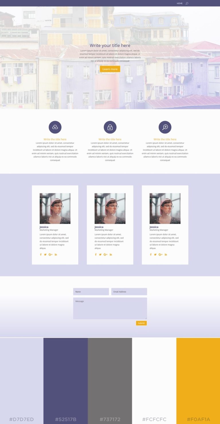 How to Apply Color Palettes to Your Divi Website (20 examples!)