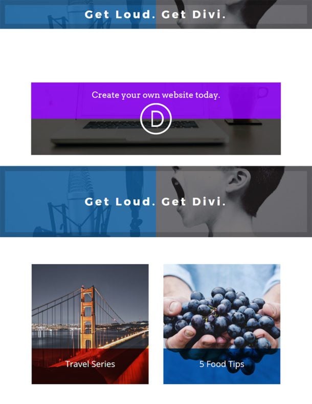 Building Responsive Banners with Divi's New Background Options
