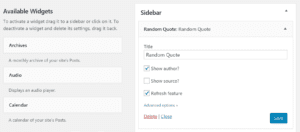 How to Display Random Quotes on Your WordPress Website (In 4 Easy Steps)