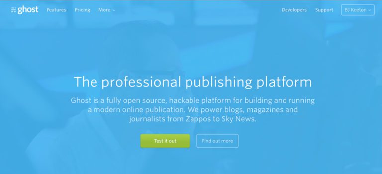 Ghost 1.0 - The Spirit of Blogging Future?