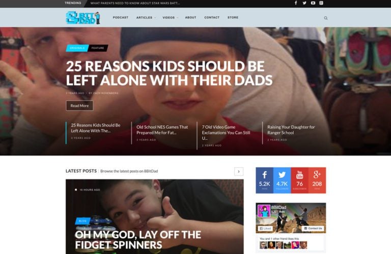 10 Examples of Dad Blogs Built with WordPress