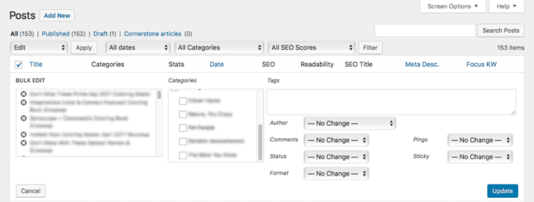 A Simple Guide to Bulk Editing in WordPress