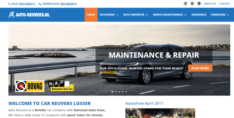 11 Car Sales Websites Created with WordPress