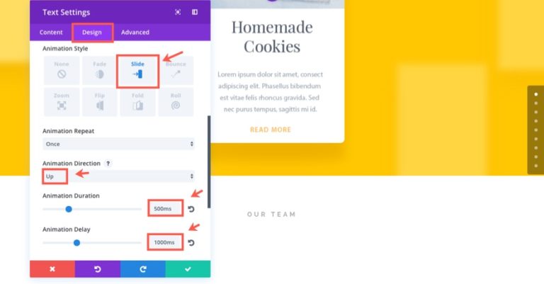 Using Divi's Animations to Float and Bounce Image