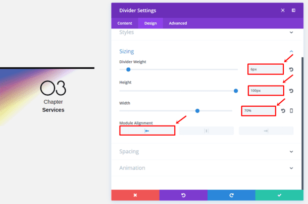 How to Create Section Chapters Using Divi’s New Design Options ...