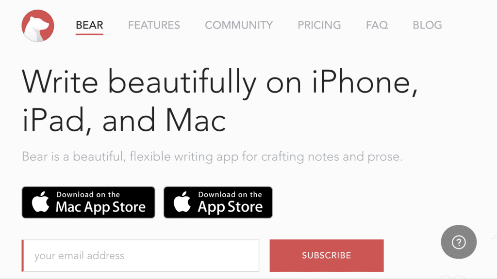 Bear: The Writing App You Didn’t Know You Wanted