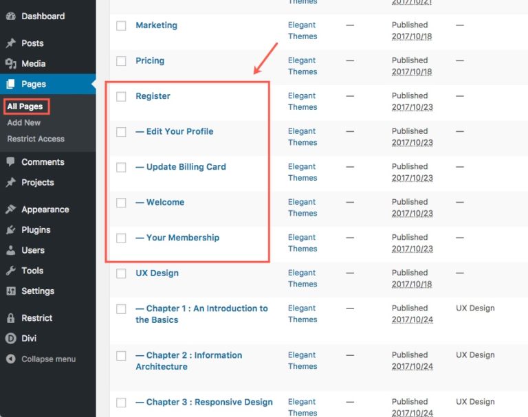 Creating a Learning Management (LMS) Website with Divi