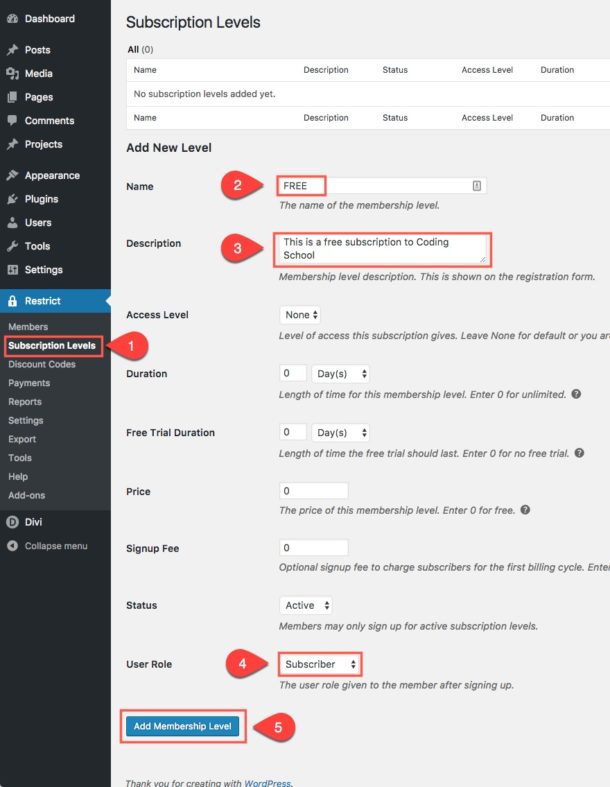 Creating a Learning Management (LMS) Website with Divi