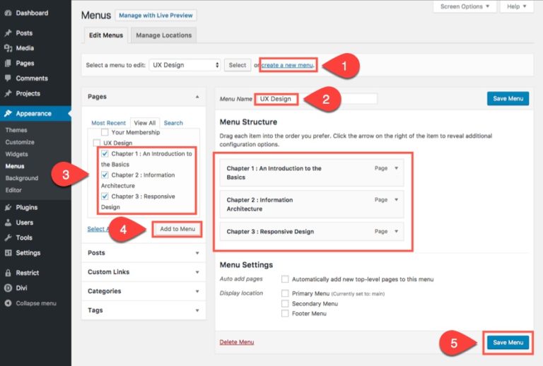Creating a Learning Management (LMS) Website with Divi