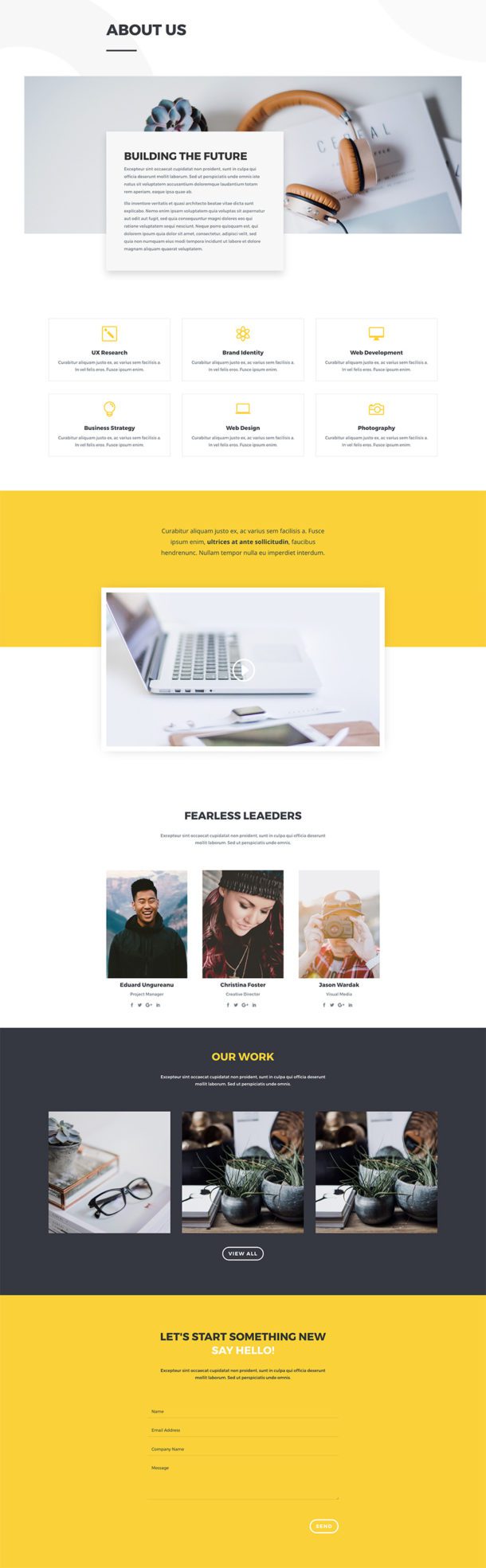 Download a Free & Impressive Design Agency Layout Pack for Divi