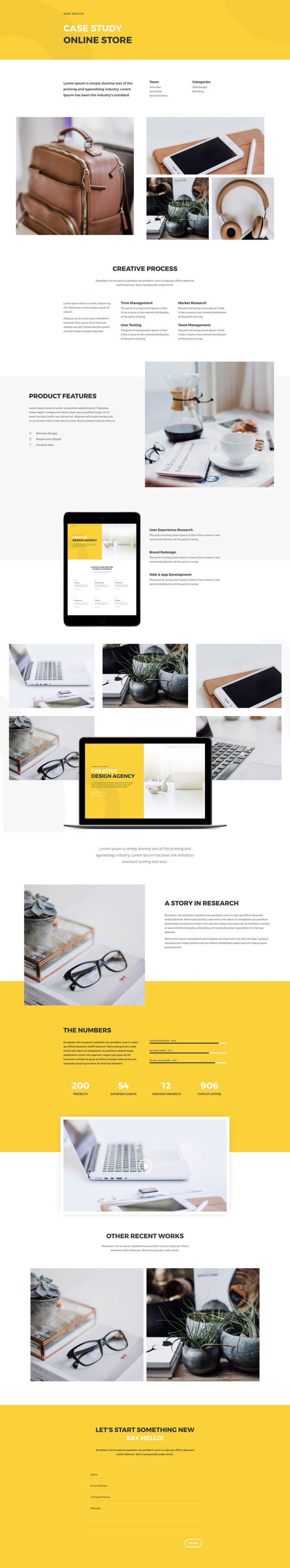 Download a Free & Impressive Design Agency Layout Pack for Divi