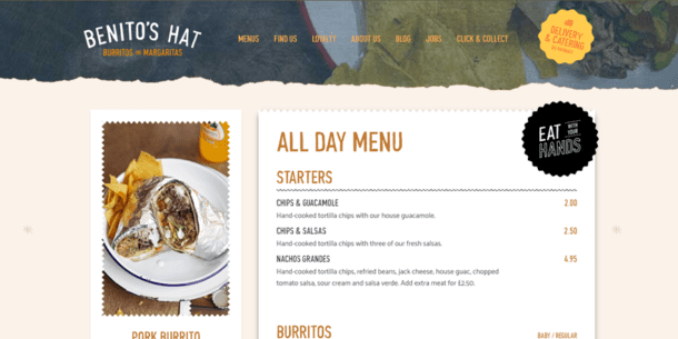 12 Tasty Examples of Restaurant Menu Design on the Web