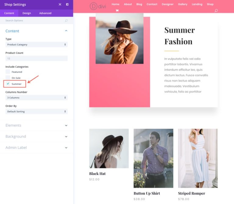 Using Divi's Fashion Layout Pack to Create an Online Store with WooCommerce