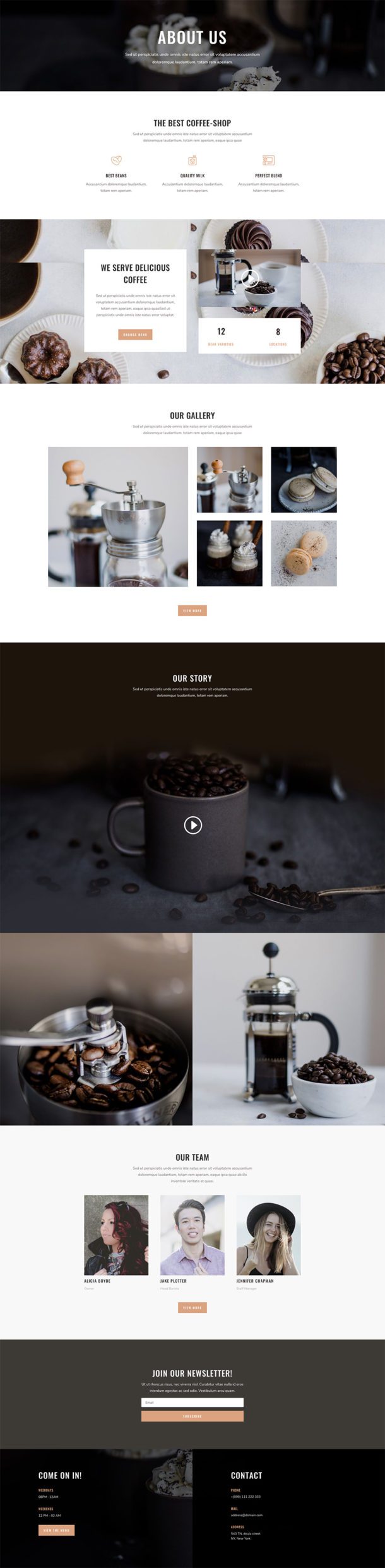 Download a Tasty & Free Coffee Shop Layout Pack for Divi Download a Tasty & Free Coffee Shop Layout Pack for Divi