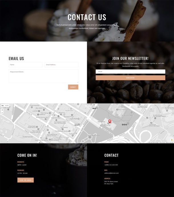Download a Tasty & Free Coffee Shop Layout Pack for Divi Download a Tasty & Free Coffee Shop Layout Pack for Divi