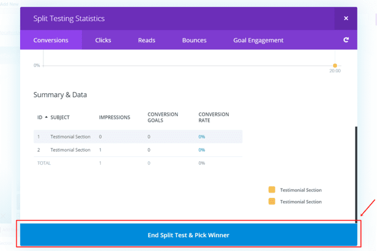 How to Set up Conversion Split Tests on The New Design Agency Layout ...