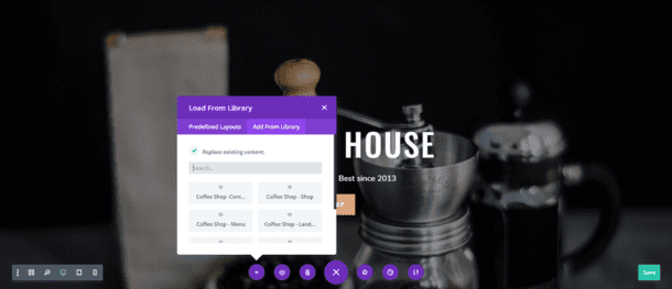 Download a Tasty & Free Coffee Shop Layout Pack for Divi