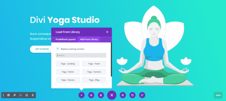 Download a Free & Inspiring Yoga Layout Pack for Divi