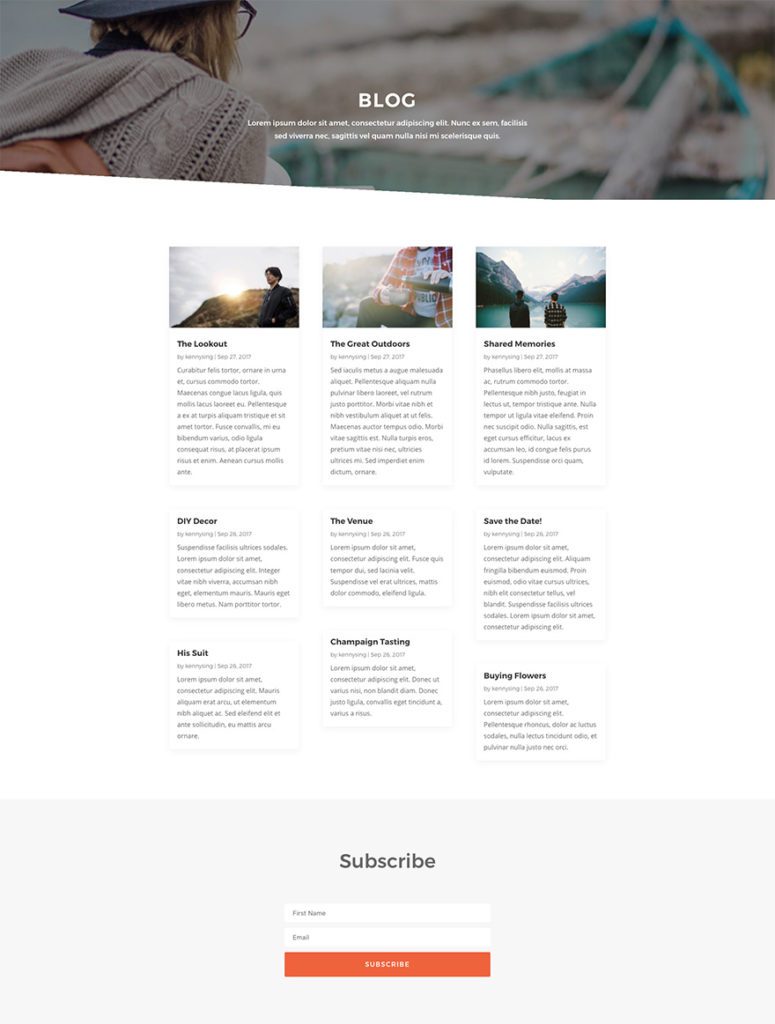 Download a Free & Appealing Copywriter Layout Pack for Divi