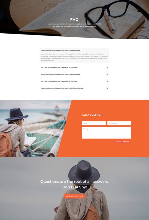 Download a Free & Appealing Copywriter Layout Pack for Divi