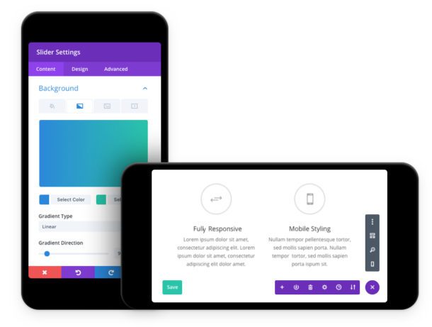 The Responsive & Fluid Visual Builder Interface With Improved Support ...