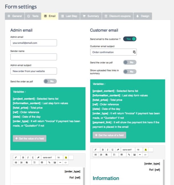 How to Add a Cost Estimation Form to Your Site Using the Web Agency Layout