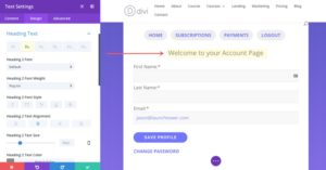 How to Design Custom Account Pages for WooCommerce, EDD, Memberpress ...
