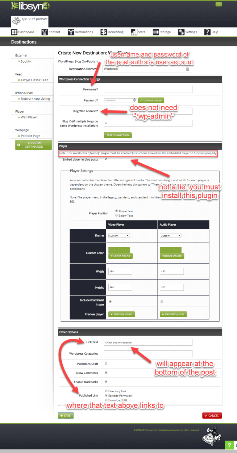 How to Use Libsyn to Podcast with WordPress