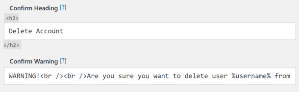 How to Give Users An Account Deletion Option In WordPress