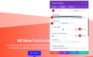 How to Recreate Elegant Theme's Section Divider Examples with Divi