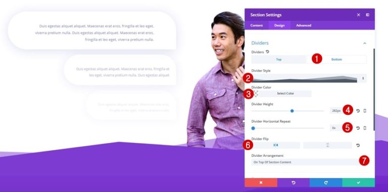 How to Recreate Elegant Theme's Section Divider Examples with Divi