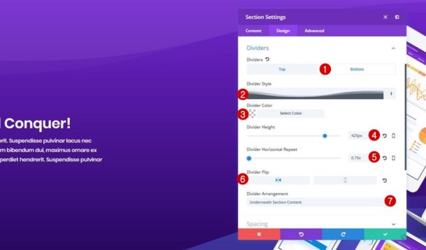How to Recreate Elegant Theme's Section Divider Examples with Divi