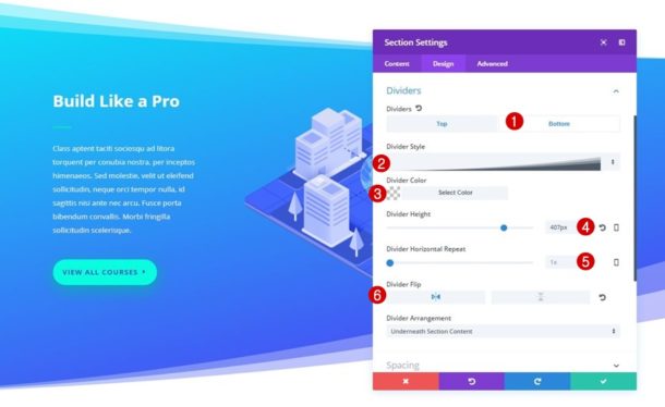 How to Recreate Elegant Theme's Section Divider Examples with Divi