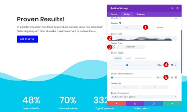 How to Recreate Elegant Theme's Section Divider Examples with Divi