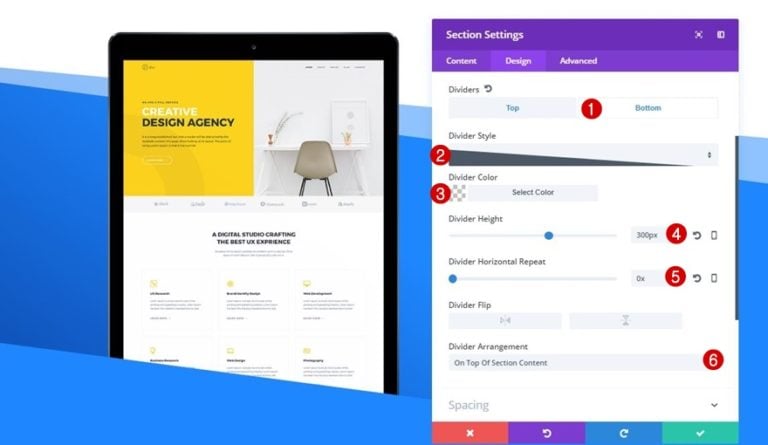 How to Recreate Elegant Theme’s Section Divider Examples with Divi ...