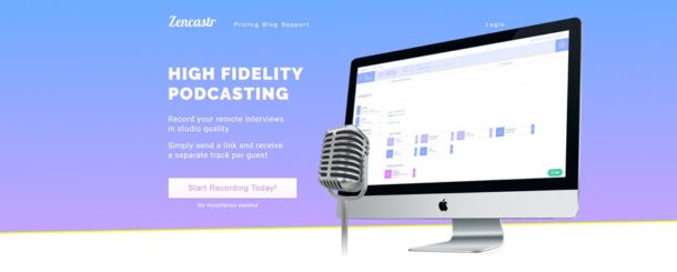 How to use Zencastr for High-Quality Podcast Interviews