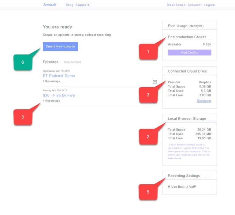 How to use Zencastr for High-Quality Podcast Interviews