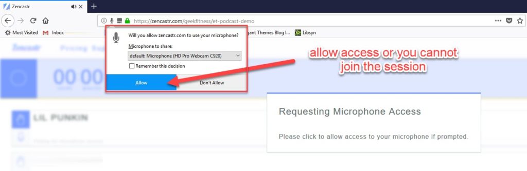 How to use Zencastr for High-Quality Podcast Interviews