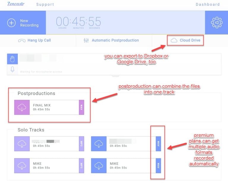 How to use Zencastr for High-Quality Podcast Interviews