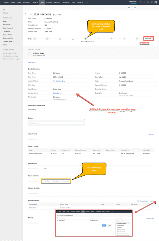 Zoho CRM: A Detailed Overview of the Free Version