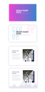 How to Use Text as an Abstract Design Element in Divi