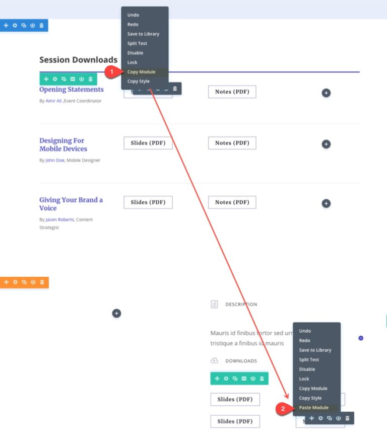 How to Create a Digital Resources Page with Divi's Design Conference ...