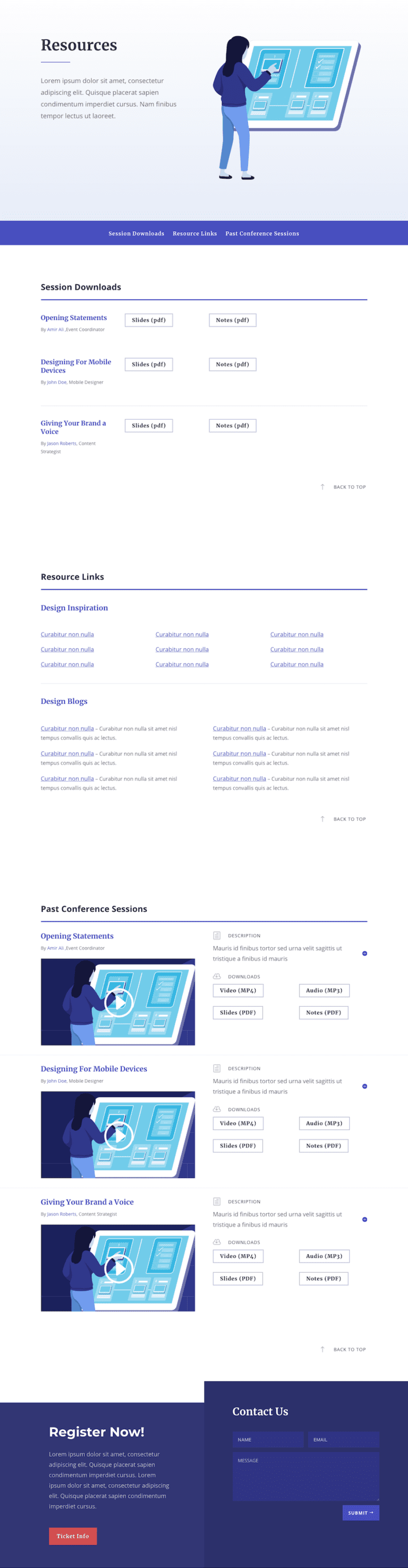 How to Create a Digital Resources Page with Divi's Design Conference ...