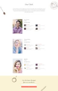 Get a Tasteful FREE Food Recipes Layout Pack for Divi