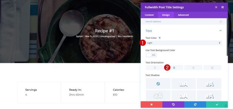 How to Create a Mega Menu for Your Recipes Page using Divi's Food ...