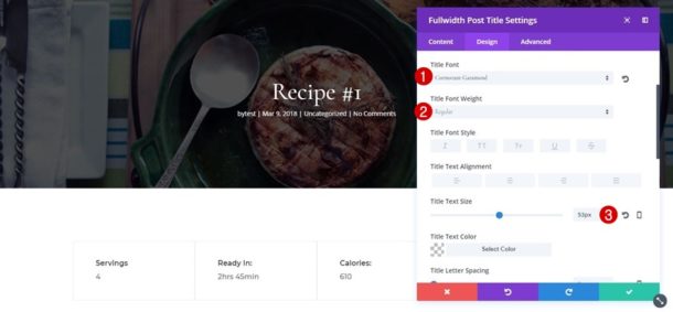 How to Create a Mega Menu for Your Recipes Page using Divi's Food ...