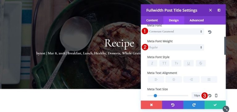 How to Create a Mega Menu for Your Recipes Page using Divi's Food ...