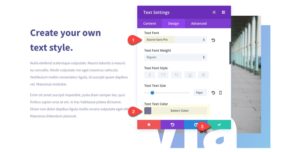 How to Use Text as an Abstract Design Element in Divi