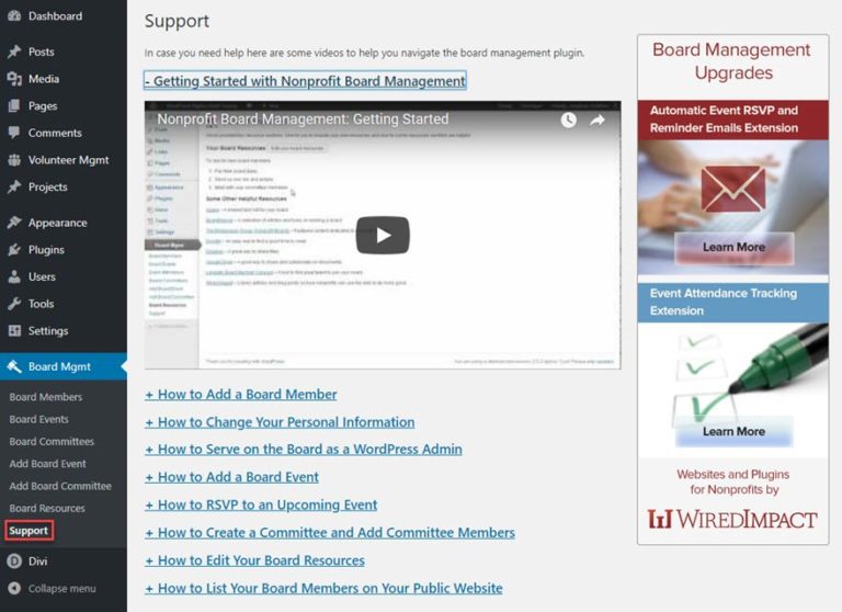 Nonprofit Board and Committee Management Made Easy with WordPress
