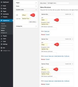 How to Create Full Screen Sections with Top and Bottom Scroll Links ...